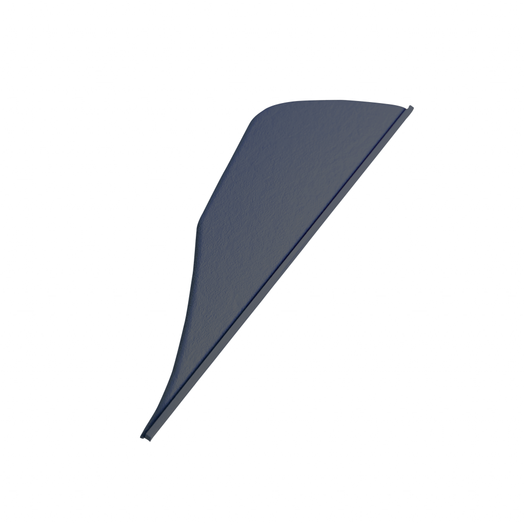 C126 Seat belt side cover / presenter cover (Mercedes W126 coupe ...