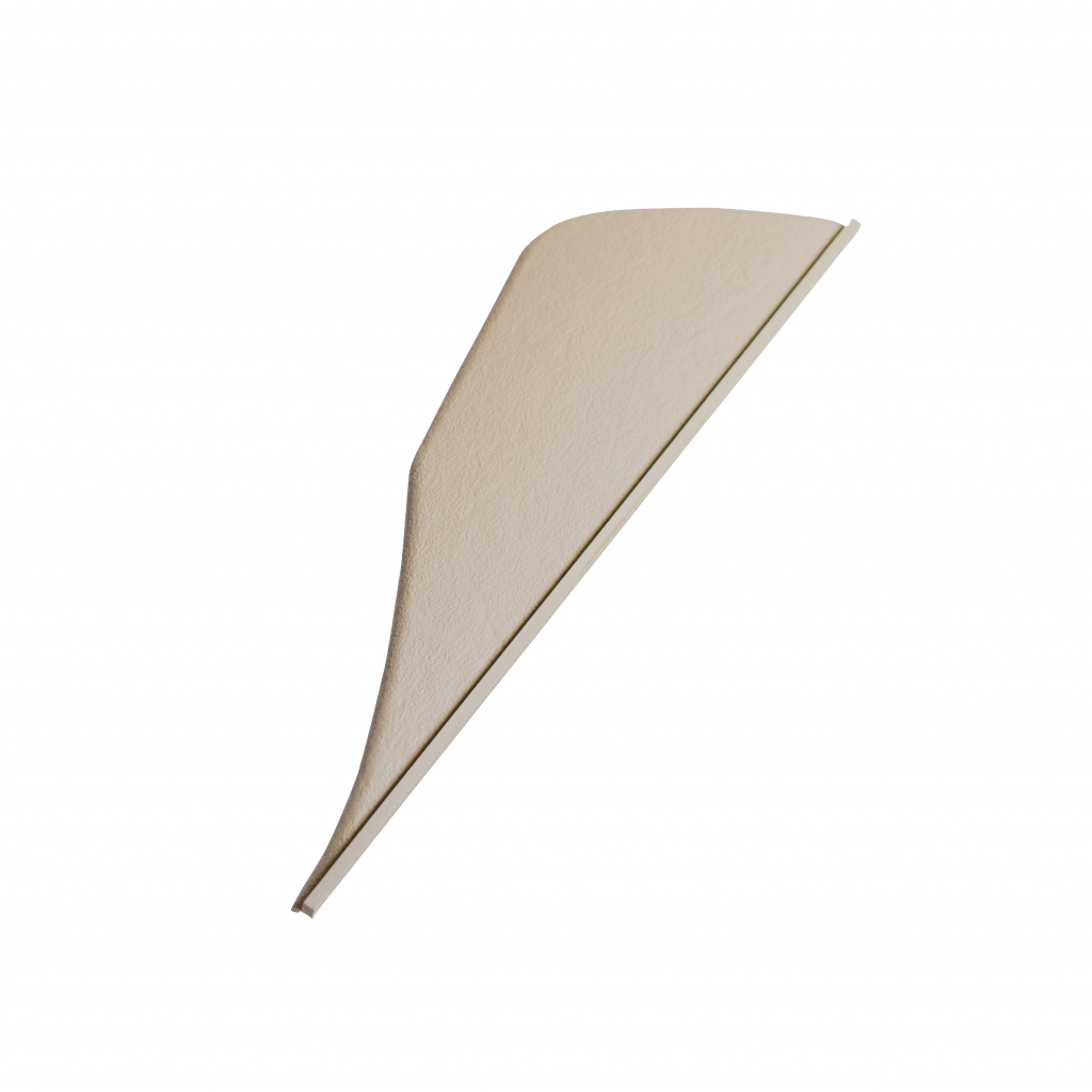 C126 Seat belt side cover / presenter cover (Mercedes W126 coupe ...