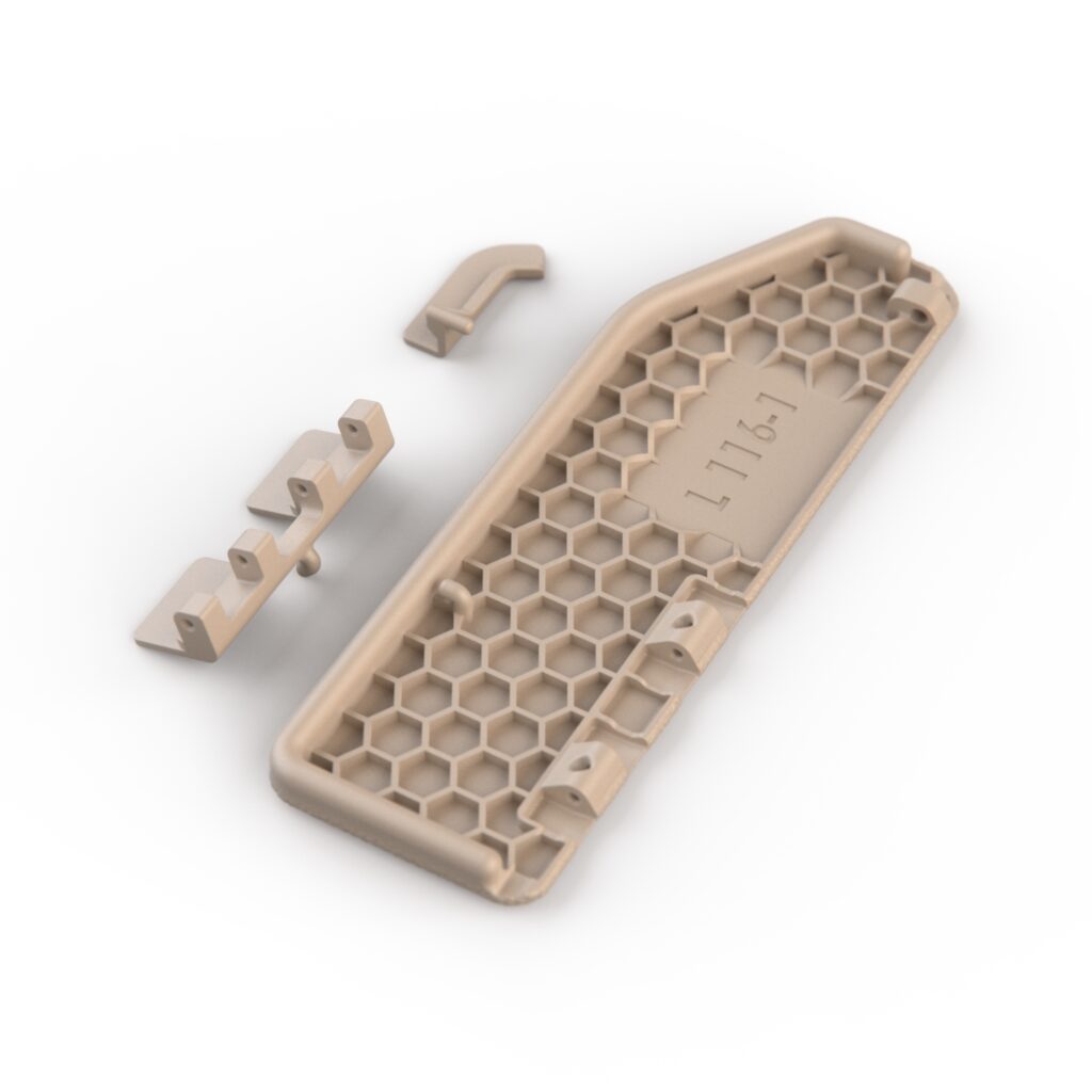 R230 Cover parcel shelf Cover Flap left or right (rapair kit mercedes ...