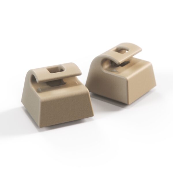 Jaguar XJS, XJ6, XJ8, XJ12, XJR Sun Visor Support Clips Set Of 2 ...