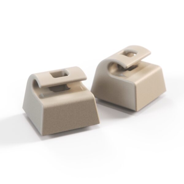 Jaguar XJS, XJ6, XJ8, XJ12, XJR Sun Visor Support Clips Set Of 2 ...