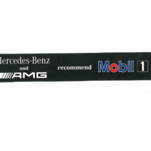 Mercedes-Benz AMG Mobil 1 Oil Stickers Label Emblem Badge Decal