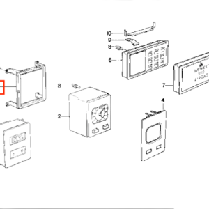 BMW E28 E30 OBC Delete Panel | Computer Plate Cover For Gauges 52mm