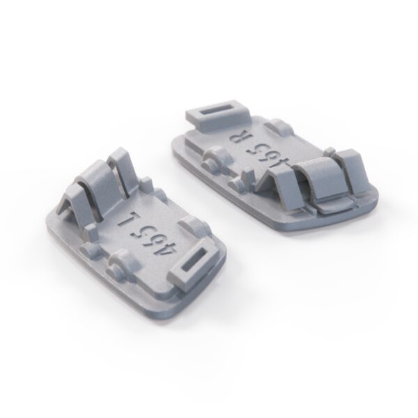 R170 R171 R230 Roof Rack Mount Cover Cap Trim Set Of 2 Mercedes ...