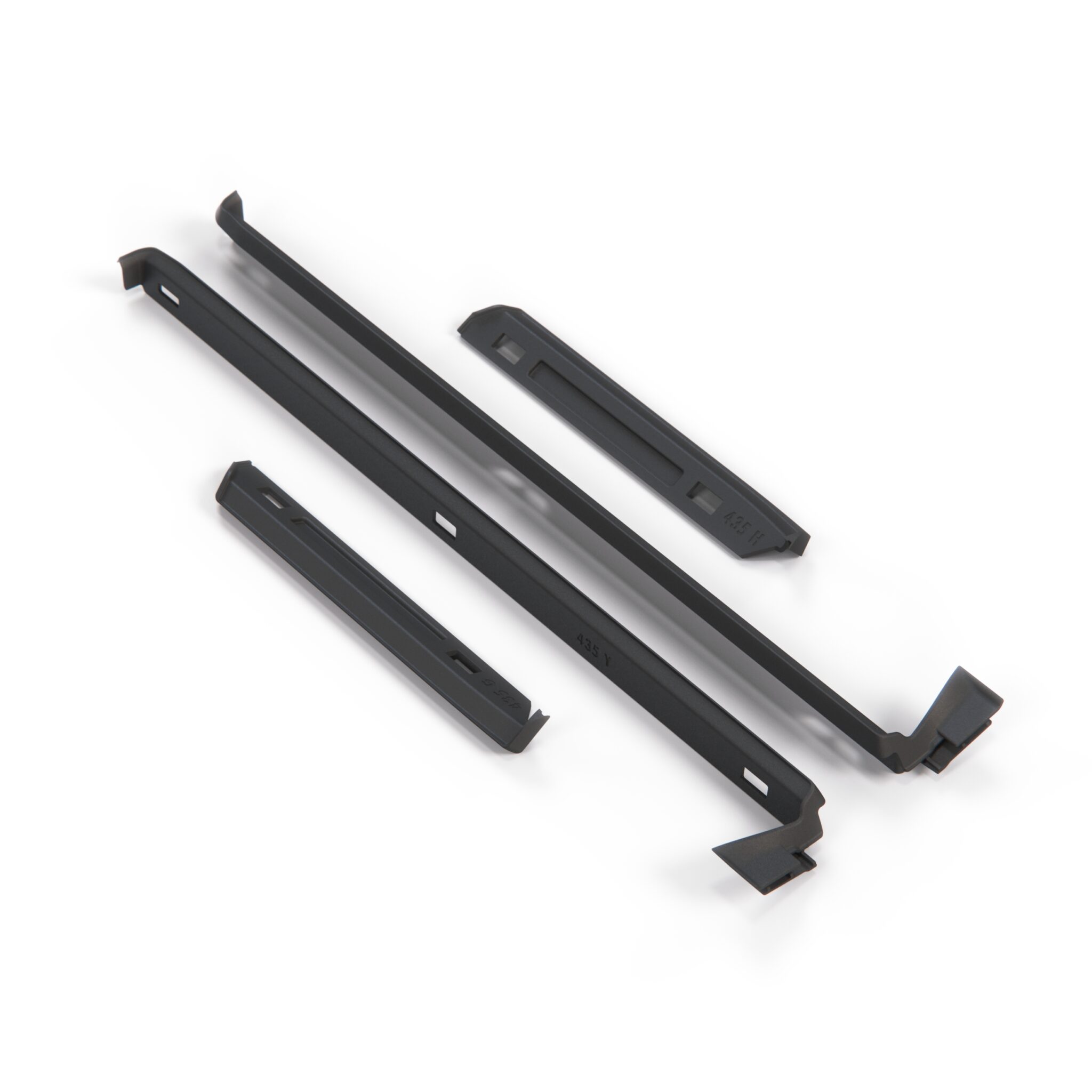 Mercedes R170 SLK Piping Rubber Seal Fender Sill Panel Set Of 4 Black ...