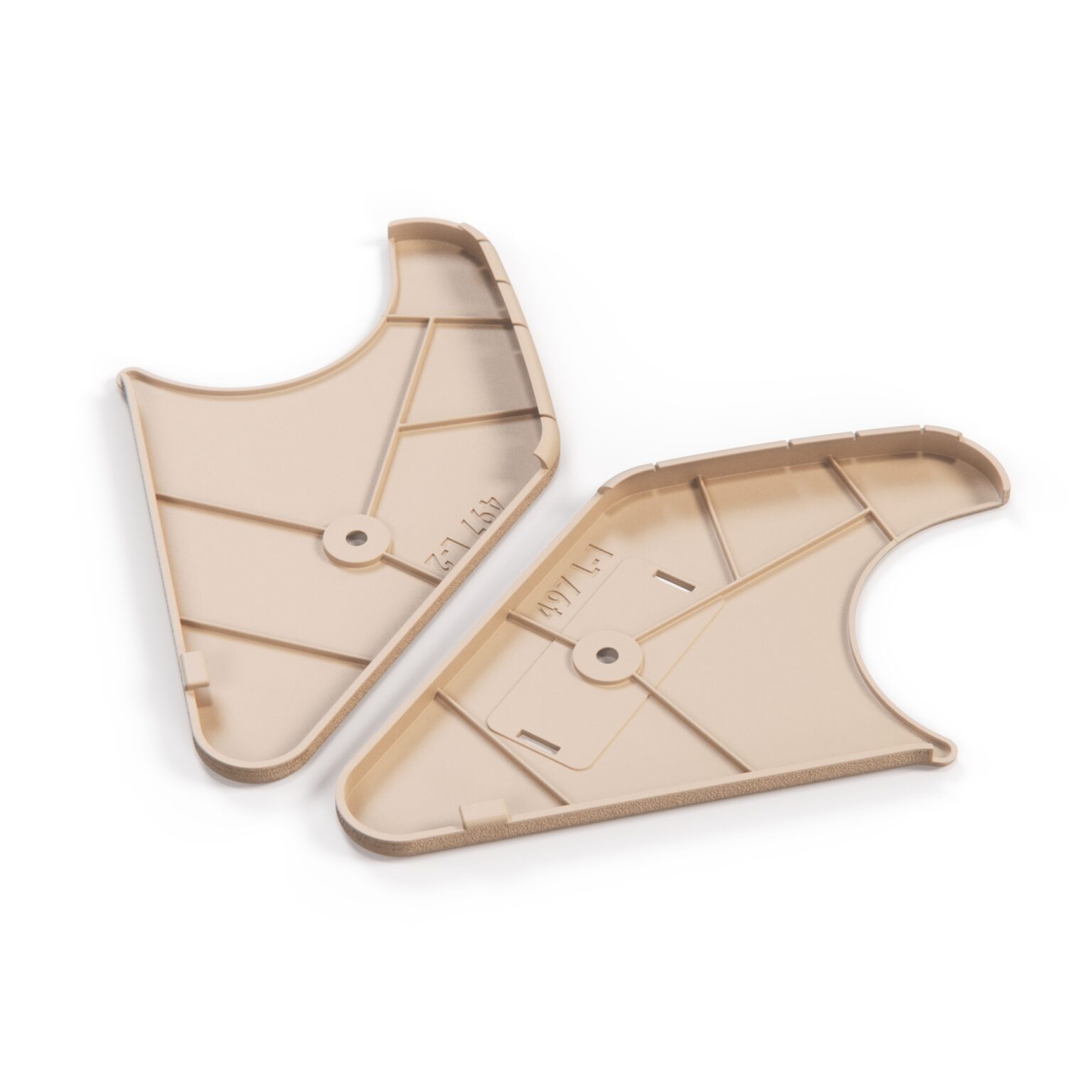 Recaro Classic Seat C81 KBA 90076 Side Seat Plastic Cover Set of 2 Left ...