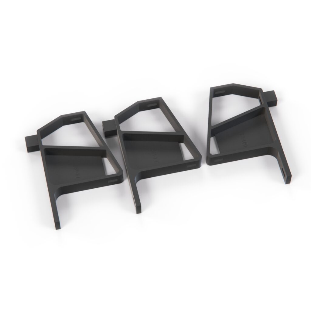 BMW E30 Cowcatcher IS/ES Front Valence Bumper Mounting Brackets