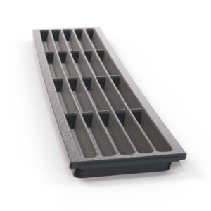 Range Rover Classic Front Air Intake Grille Assembly Black 390607