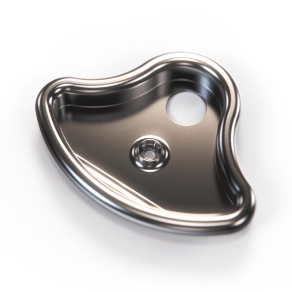 Mercedes W123 S123 C123 Manual Sunroof Recess Plate Black / Chrome ...