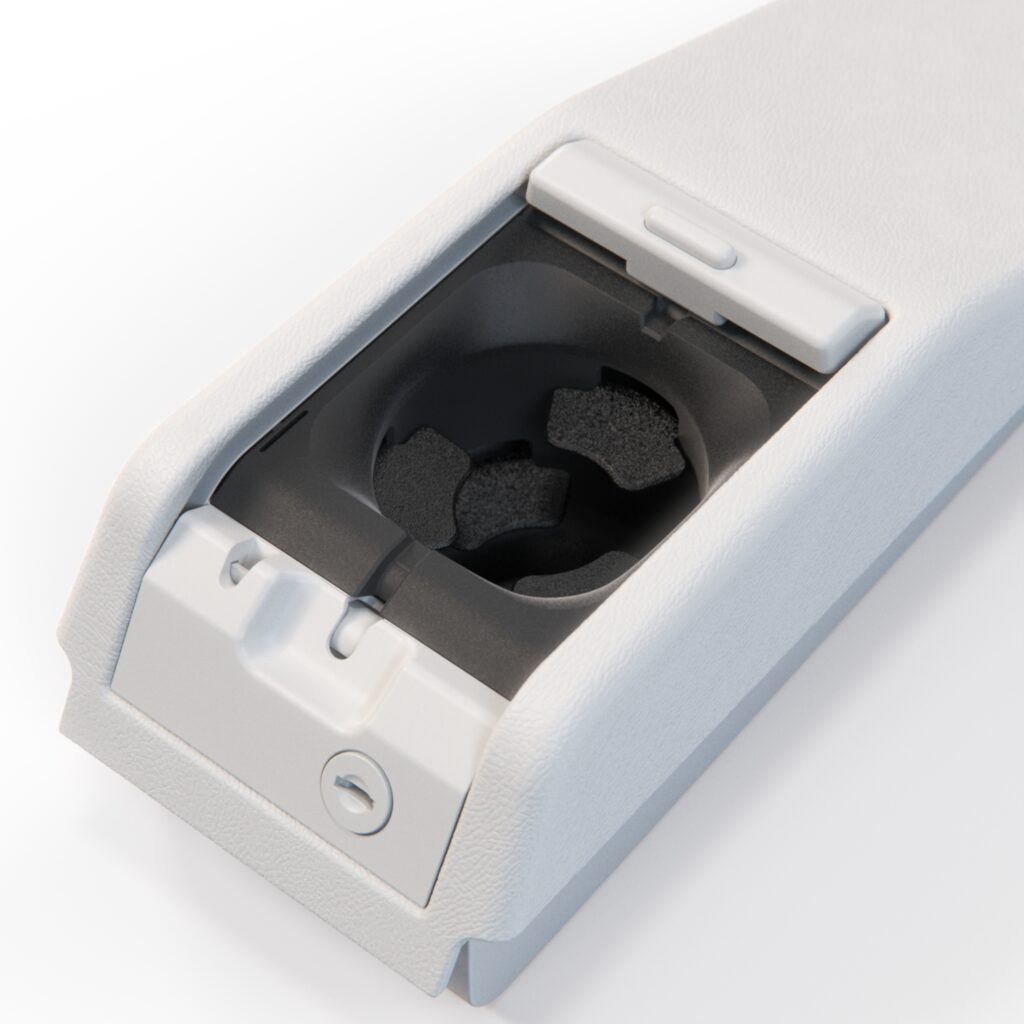 Mercedes W124 C124 A124 S124 Custom Cup Holder Insert Cupholder for ...