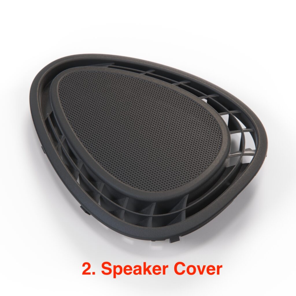 Mini Cooper F55 F56 F57 Indirect Fresh Air Grille Or Speaker Cover 2 ...