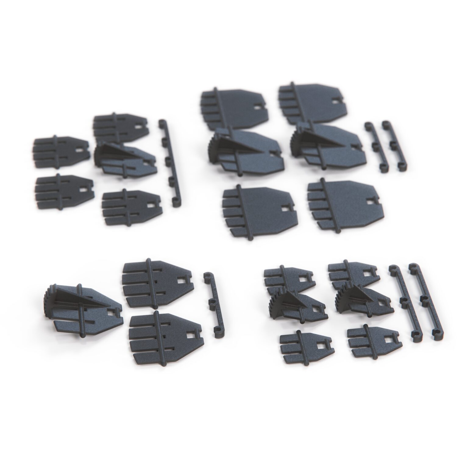 Volvo 480 Air Vent Repair Kit Stick And Holder Compartments For 6 Grilles