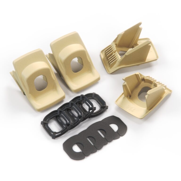 W202 W208 W210 Rear Headrest Bracket Cover Trim Color Set Of 4 A2029780029