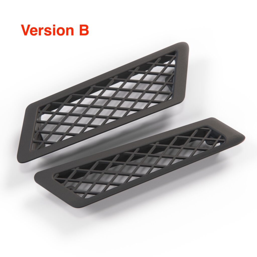 Mercedes Benz G Class W463 Custom Front Air Vent Grille Left And Right ...
