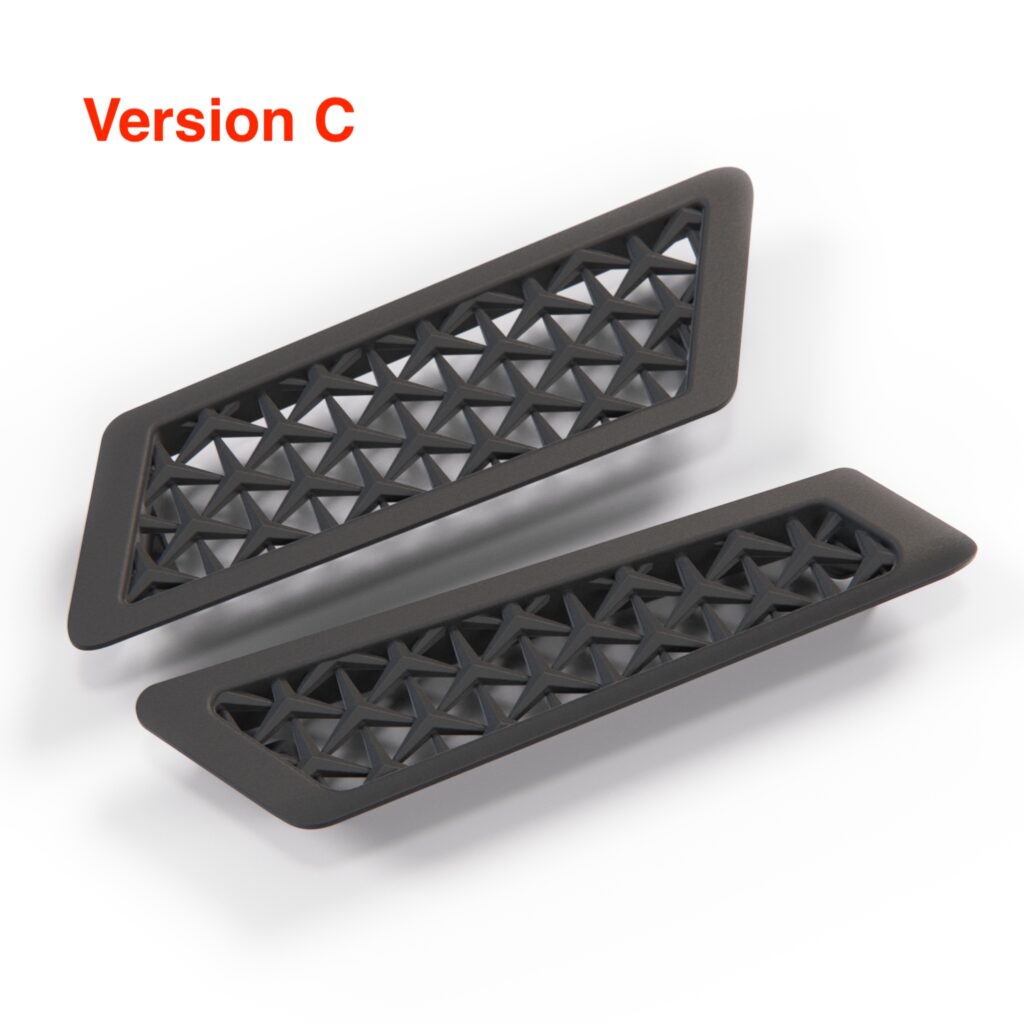 Mercedes Benz G Class W463 Custom Front Air Vent Grille Left And Right ...