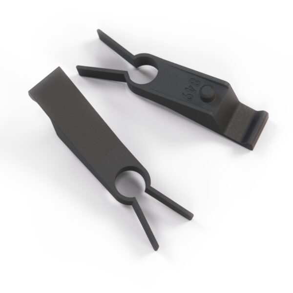 VW Corrado Fuse Box Clip Set Of 2 Black 191941856 - OctoClassic