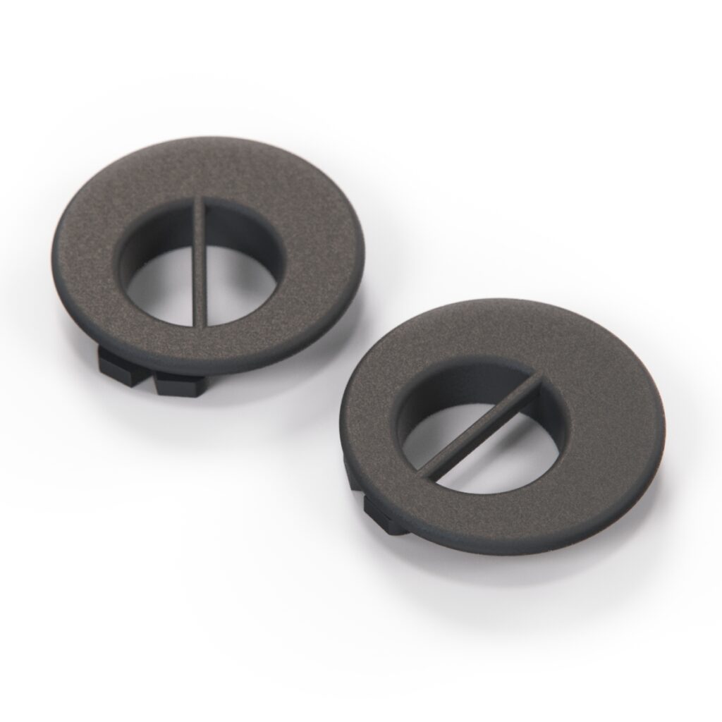 BMW Mini R50 R52 R53 Dash Vent Replacement Set Of 2 Black - OctoClassic