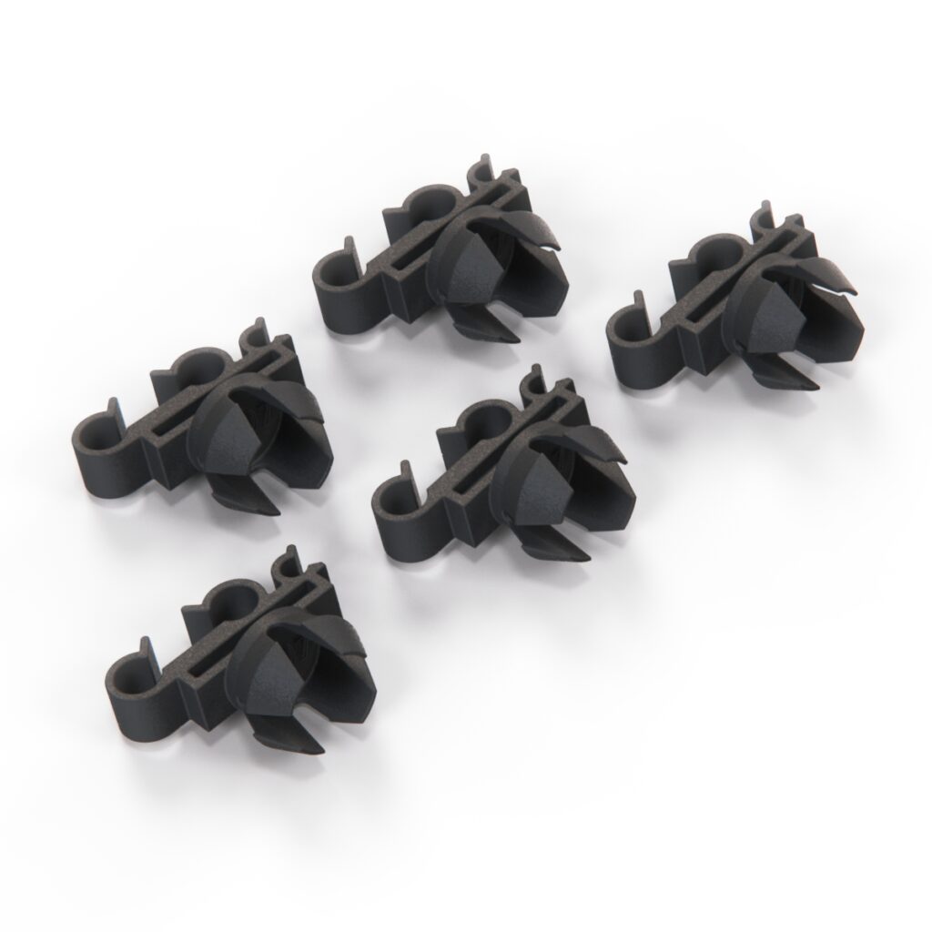 Ford Cosworth Sierra Sapphire Fuel Line Retaining Clip Set Of 5 Black ...