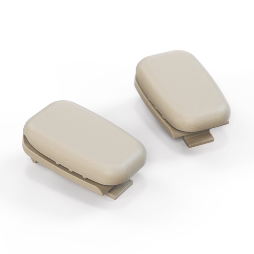 Jaguar XKR XK8 X100 Seat Belt Webbing Retainer Set Of 2 All Colors ...