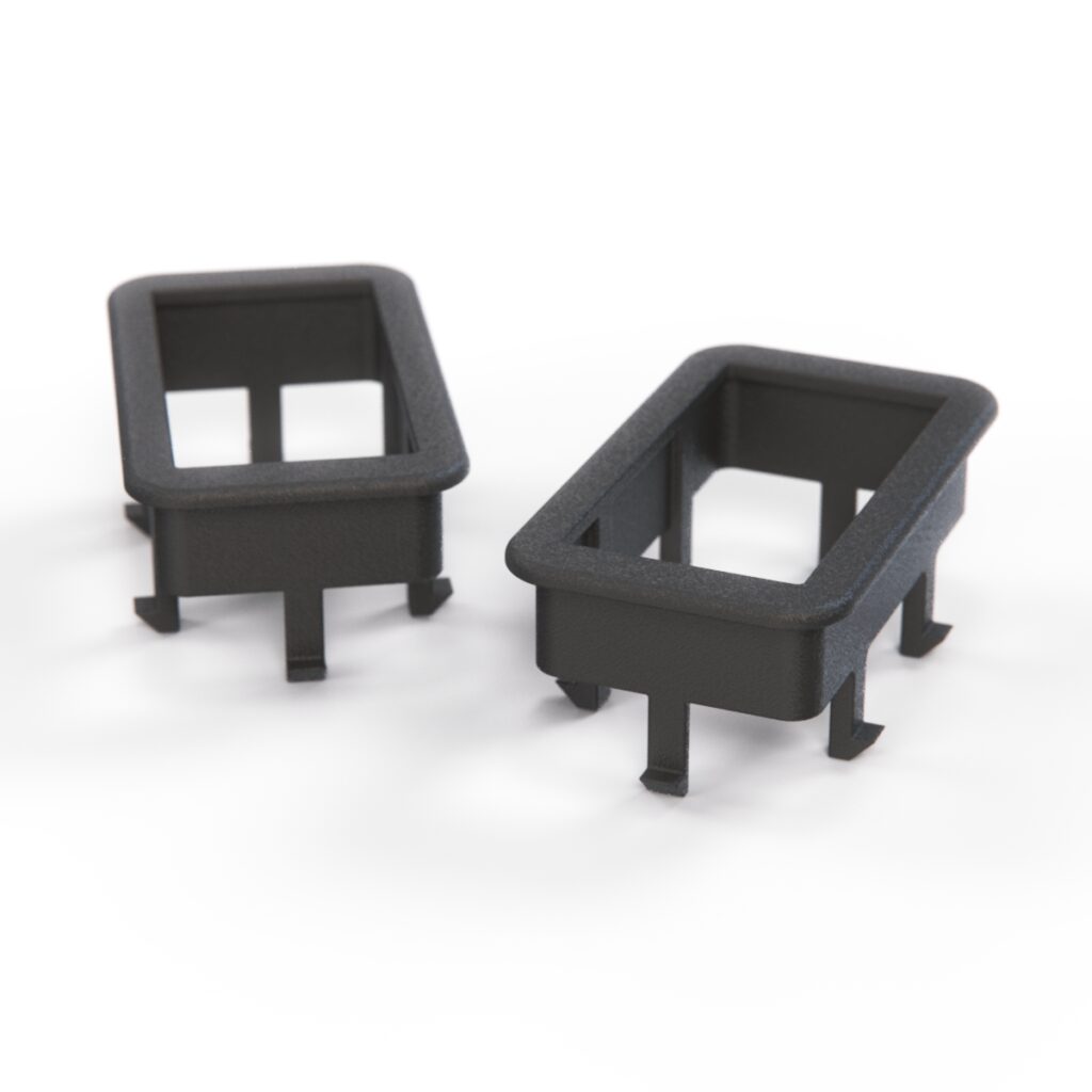 Range Rover Classic Rear Door Window Switch Cover Set Of 2 Black ...