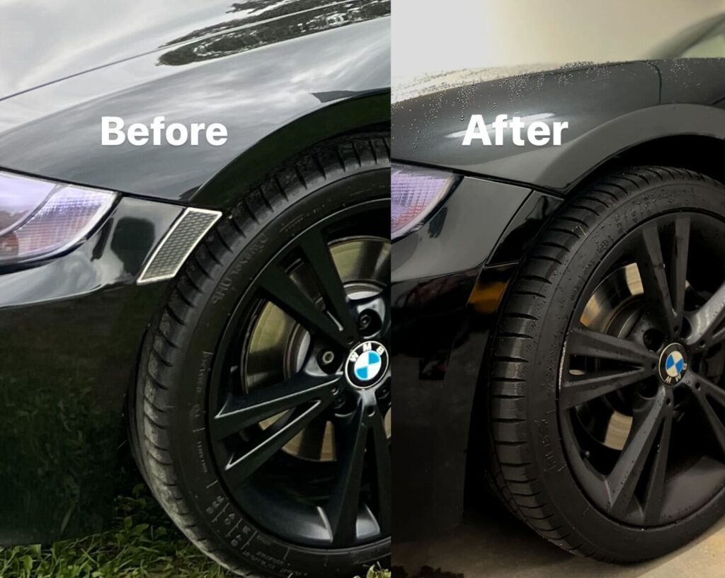 BMW Z4 E85 E86 Side Marker Trim Cover Set Of 2 Left And Right Black ...
