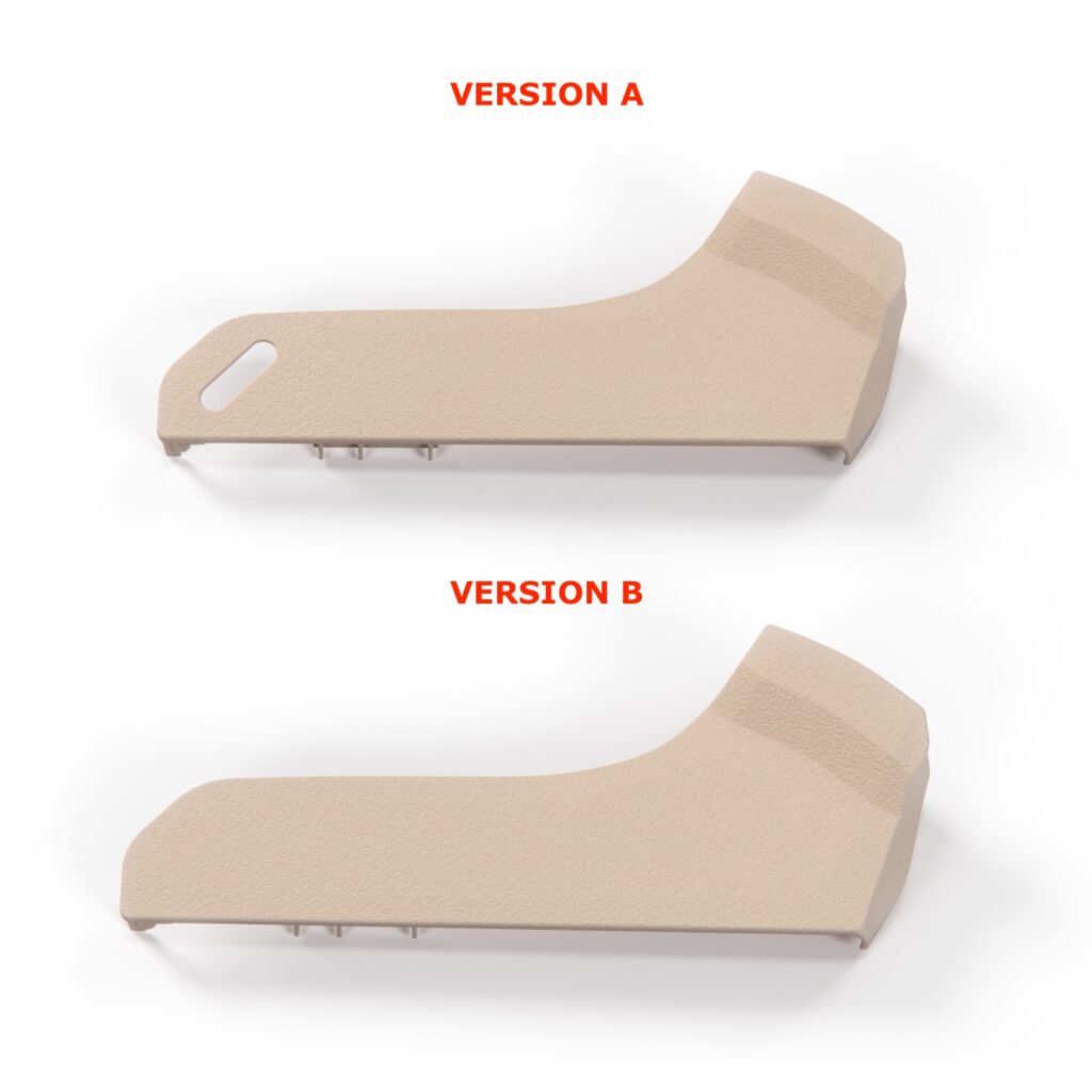 Mercedes W124 AMG Jack Point Covers Set Of 4 Primed HWA1246980130