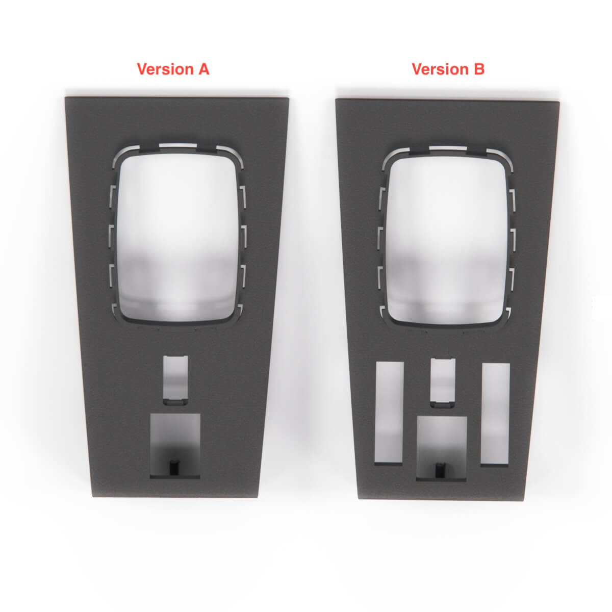 Mercedes W123 Center Console Trim Black Gear Box Two Version ...