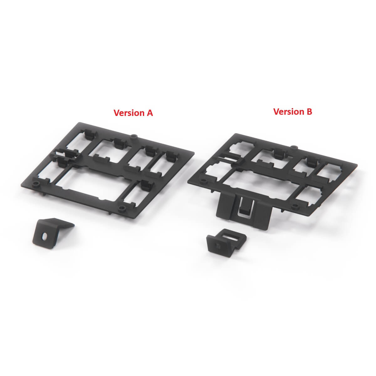 Mercedes W124 Console Attachment Bracket A1246830700 & A1246830035 ...