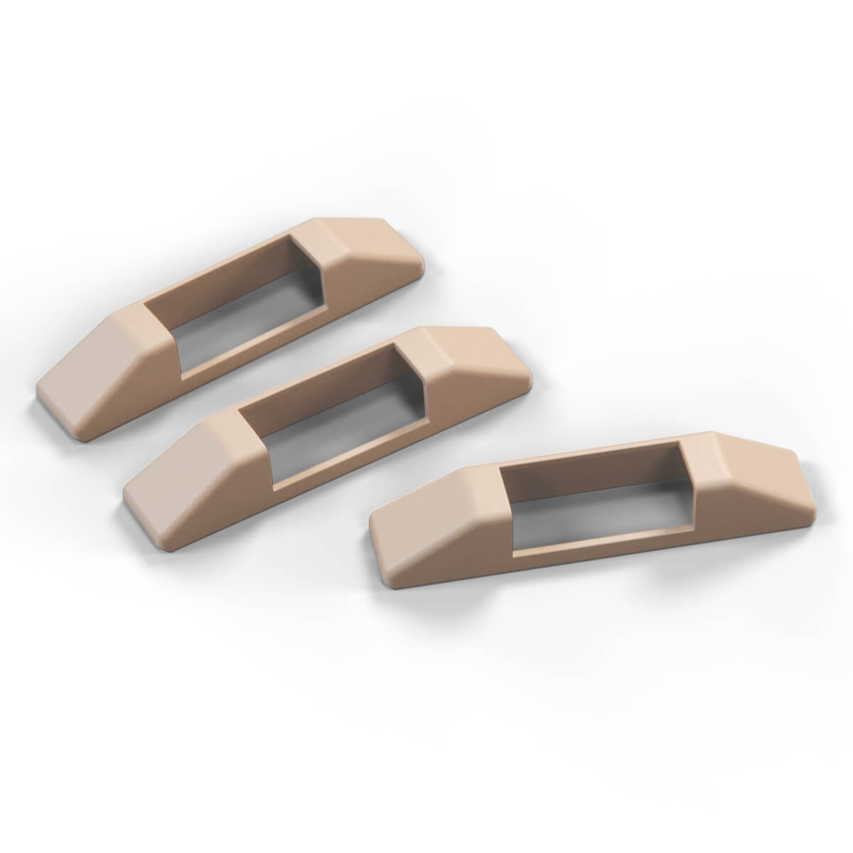 Mercedes S124 Trunk Cargo Roller Hook Cover Cap Set Of 3 All Colors ...