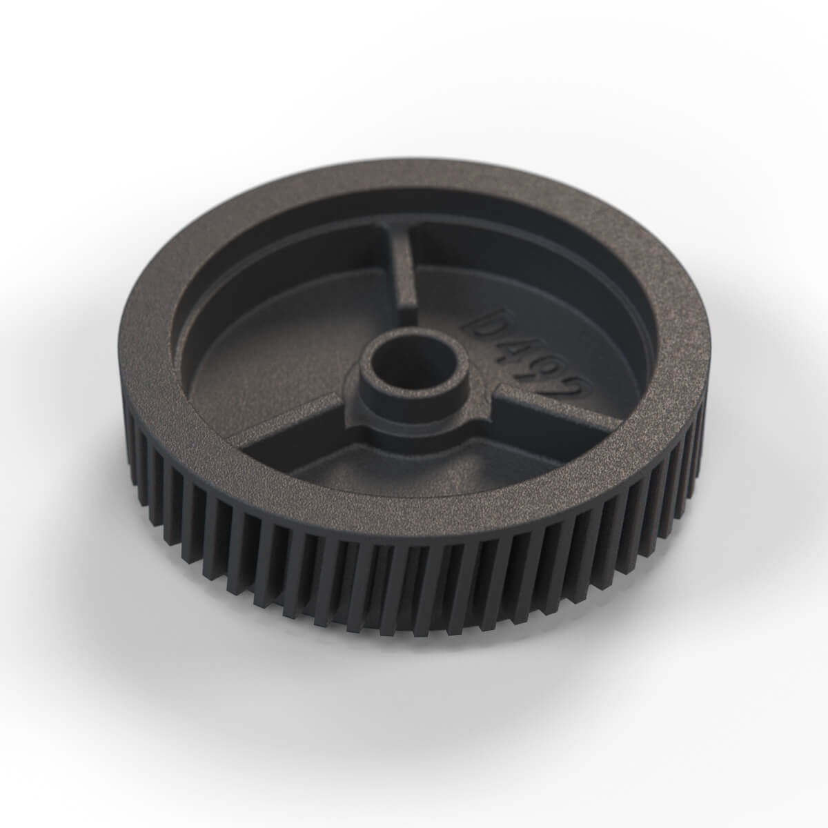 BMW E30 E36 Power Window Lift Motor Replacement Gear Black 3563815701