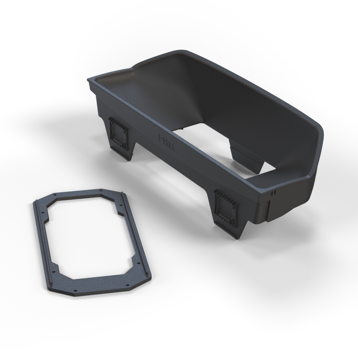 Mercedes W201 190 Custom LCD Screen Instrument Cluster Mounting Frame ...