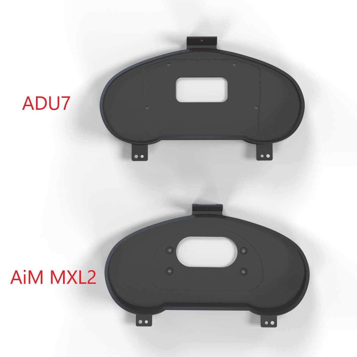 Subaru Impreza WRX/STI Dash Cluster Mount AiM MXL2 Or ADU7 Black