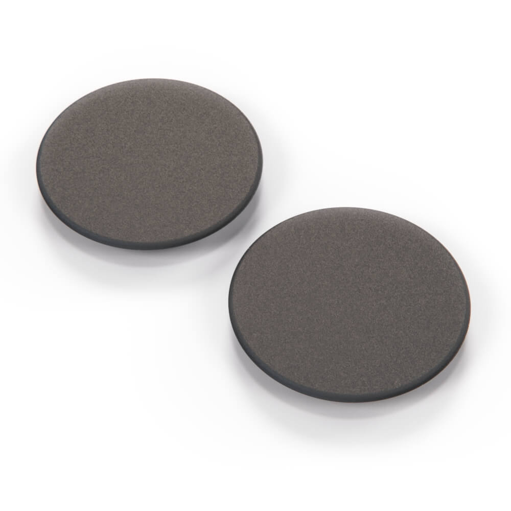 Range Rover P38 Dashboard Side Cover Cap Set Of 2 Black MXC9162