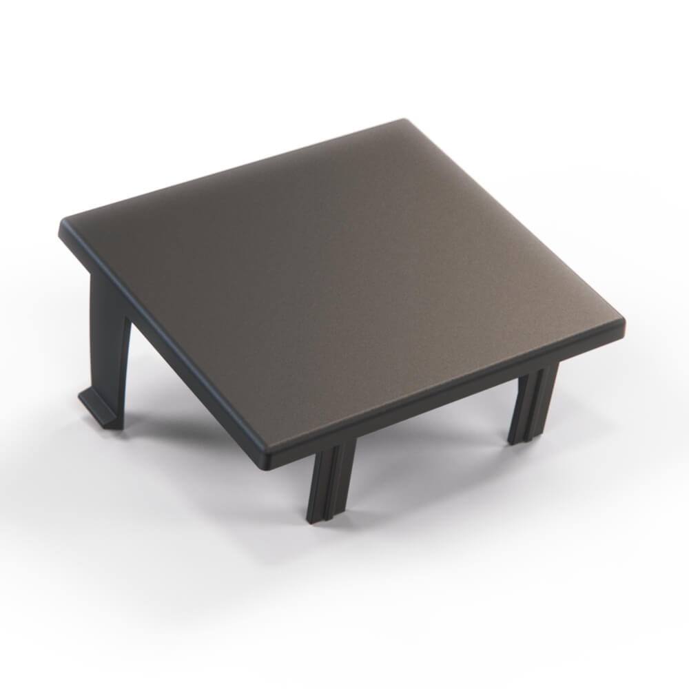 Volvo 240 Dashboard Center Console Blank Panel Black 1259731