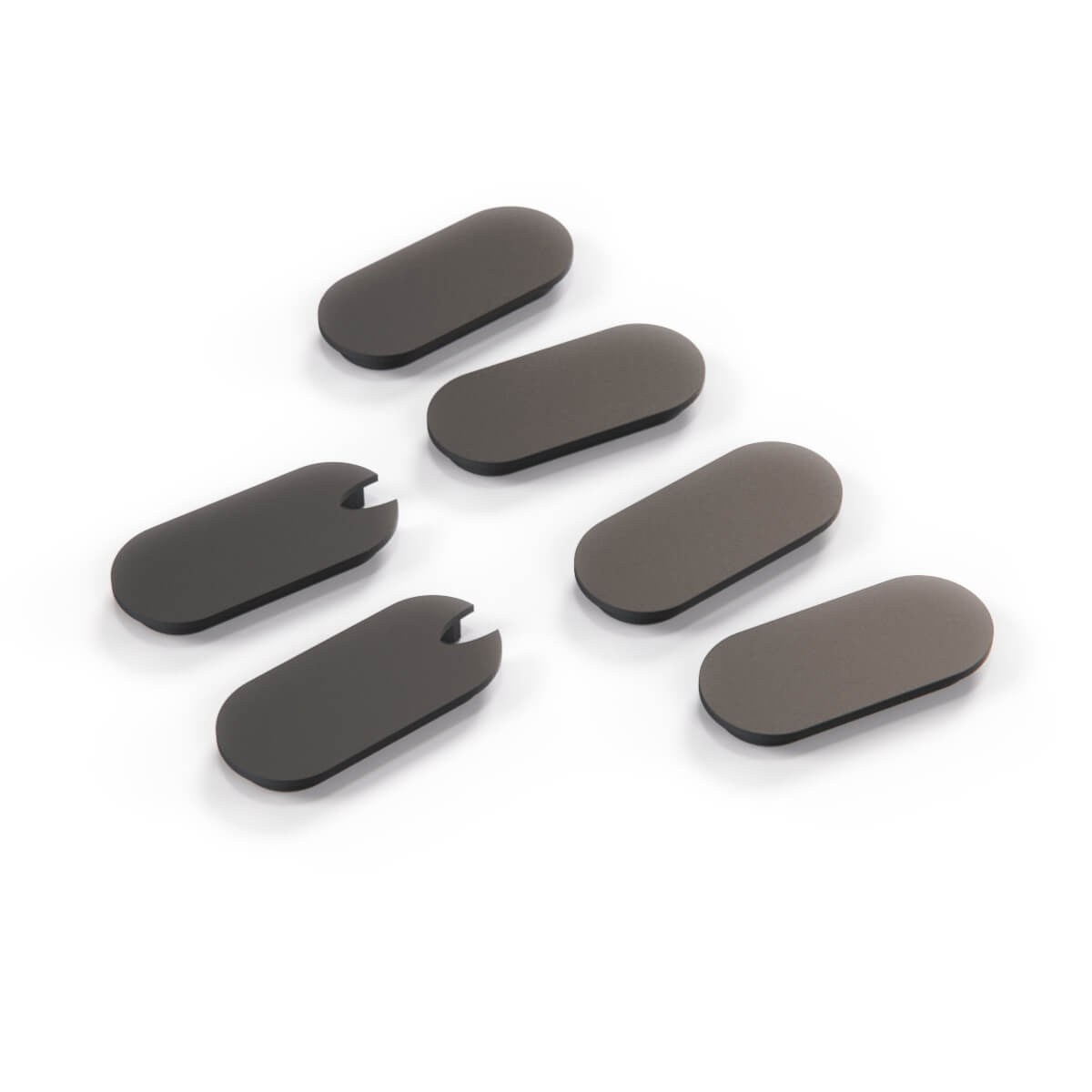 Land Rover Defender Door Pillar Cover Caps Set Black DA4782