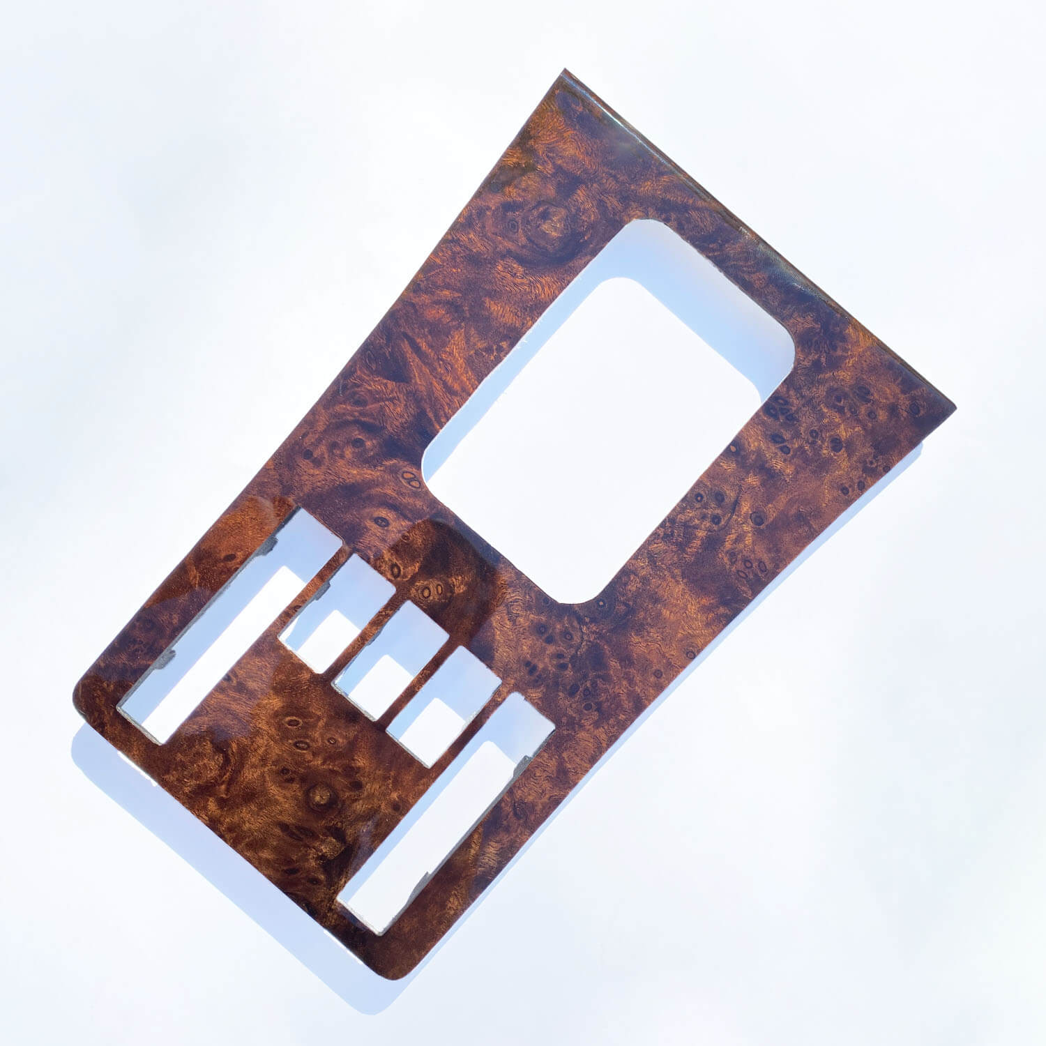 Mercedes W126 C126 SEC Center Console Cover Wood 8 Versions Zebrano ...