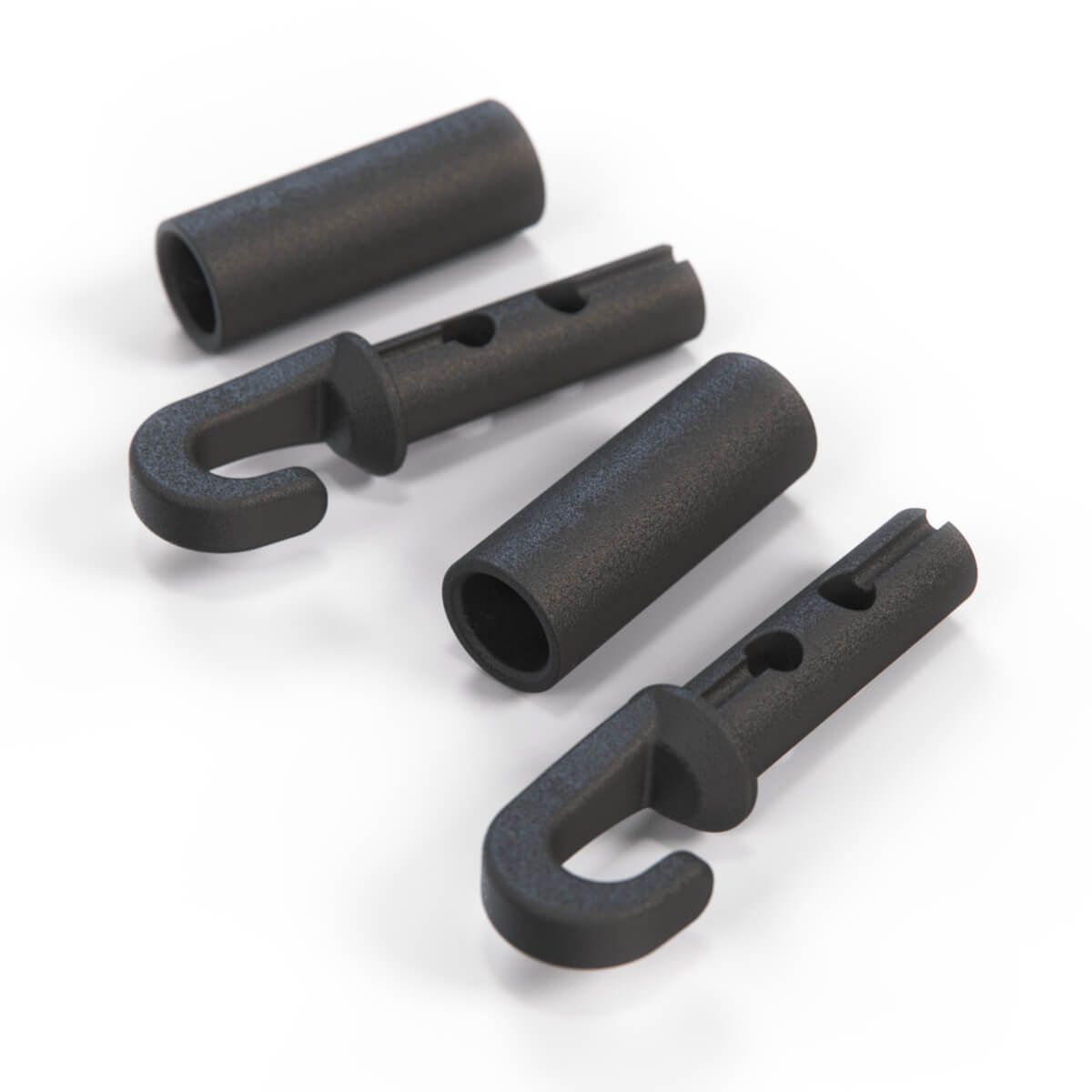 Lancia Delta HF Integrale EVO Parcel Shelf Strap Hook Set Of 2 Black ...