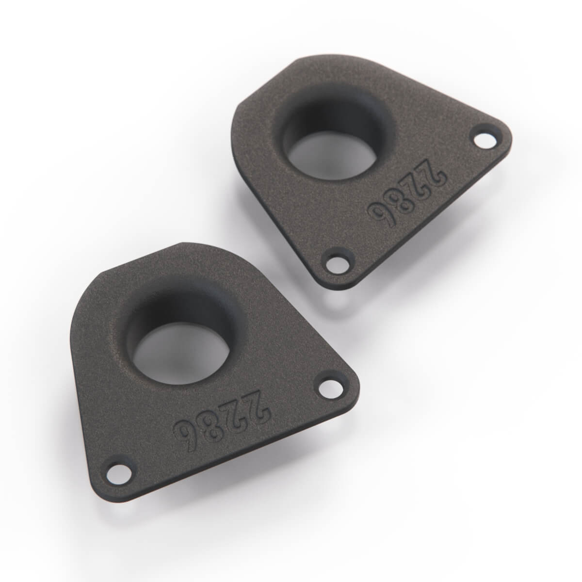 Volkswagen Corrado Hood Pin Latch Bracket Set Of 2 Black 535823599