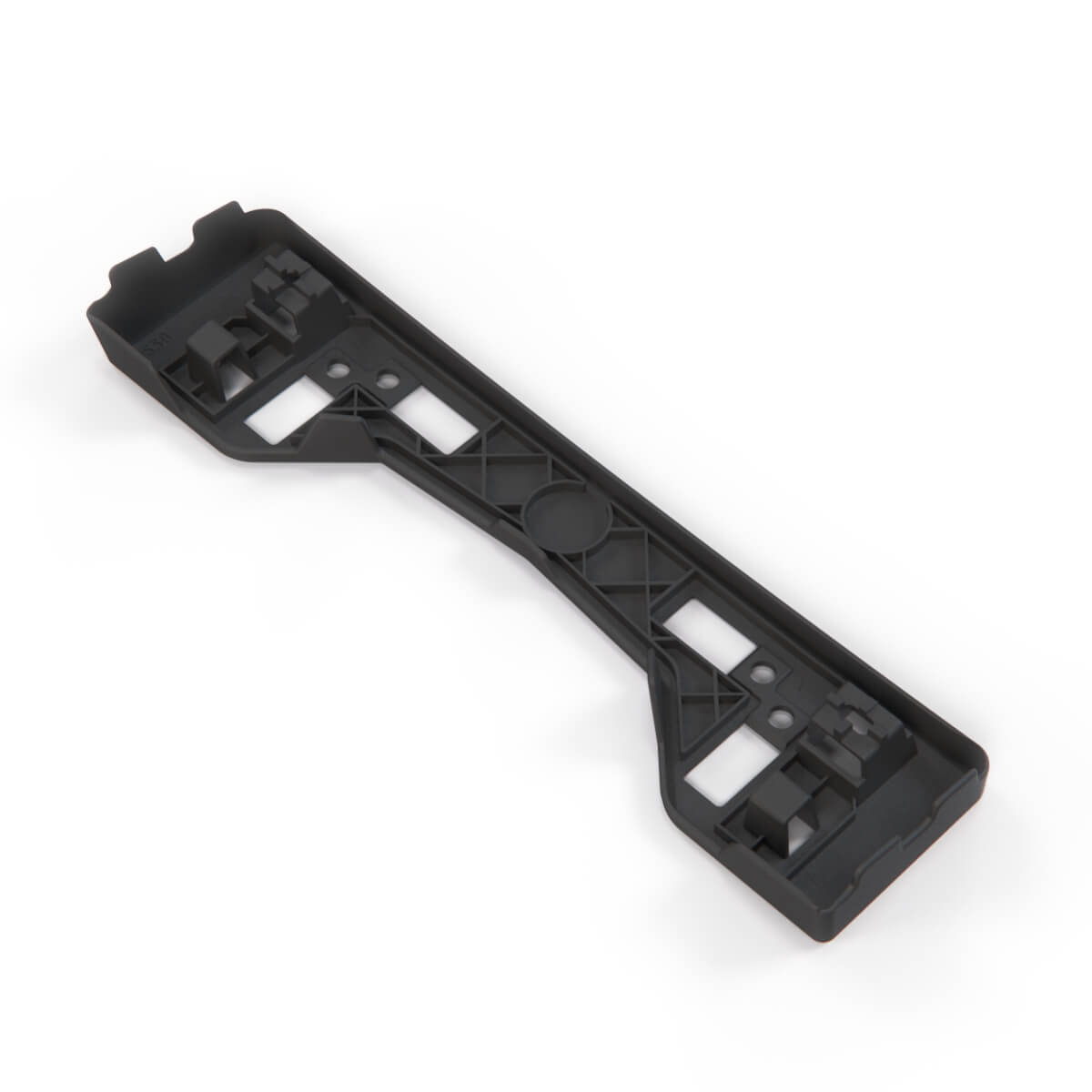 Toyota Venza Front Bumper License Plate Mount Bracket Black 5211448540
