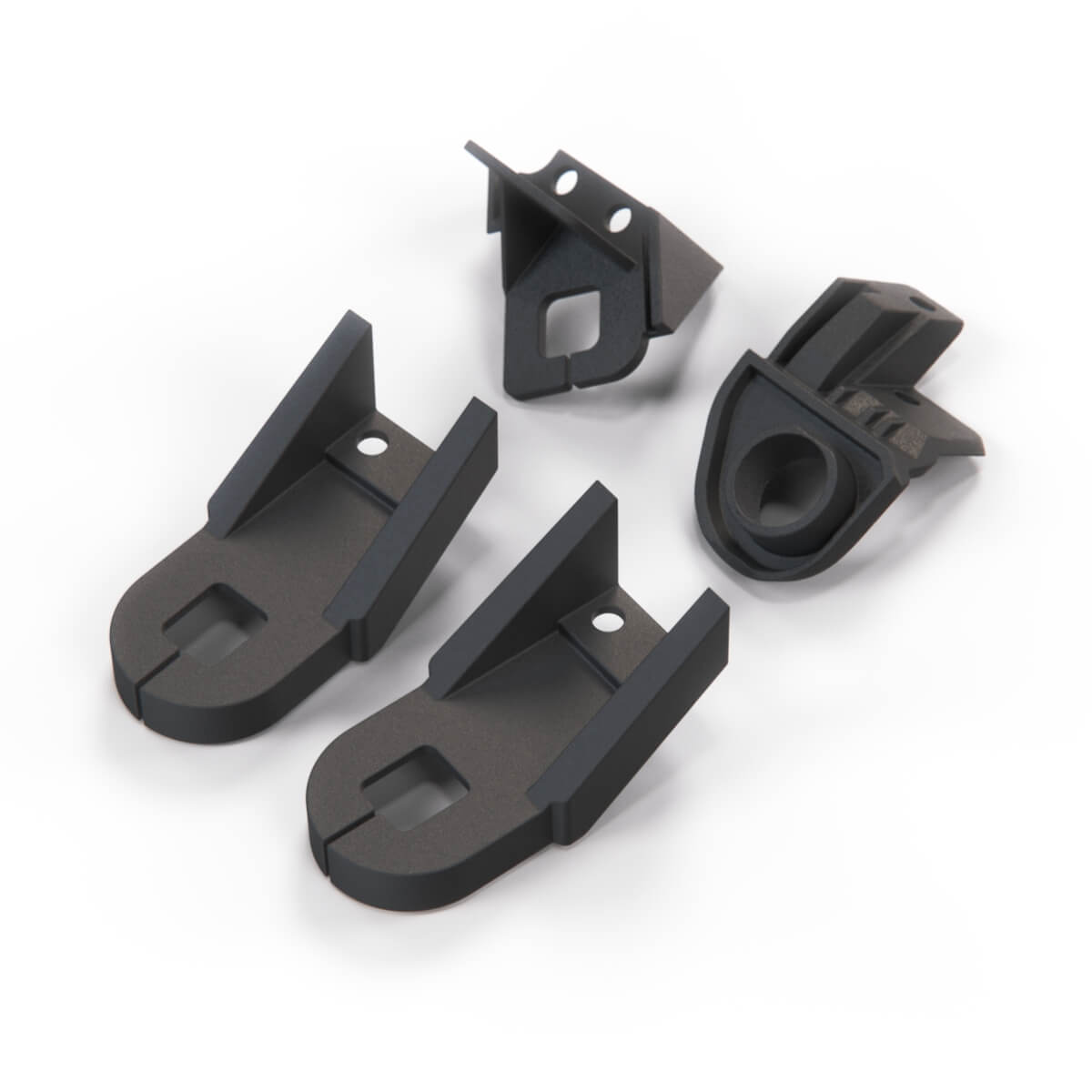 BMW Z4 E85 / E86 Headlight Bracket Repair Kit Set Left Or Right Black ...