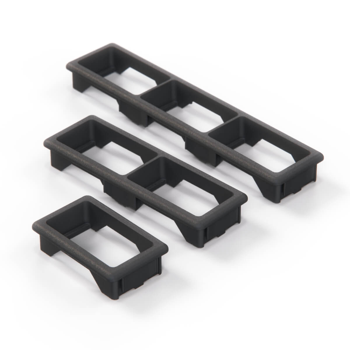 BMW E36 Switch Bezel Frame All Variants Set Black 61311387997 ...