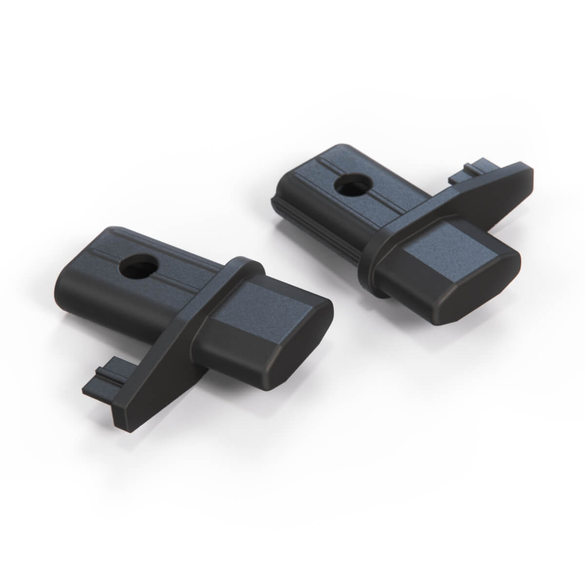 VW Passat B5 Parcel Shelf Support Bracket Set Left And Right Black