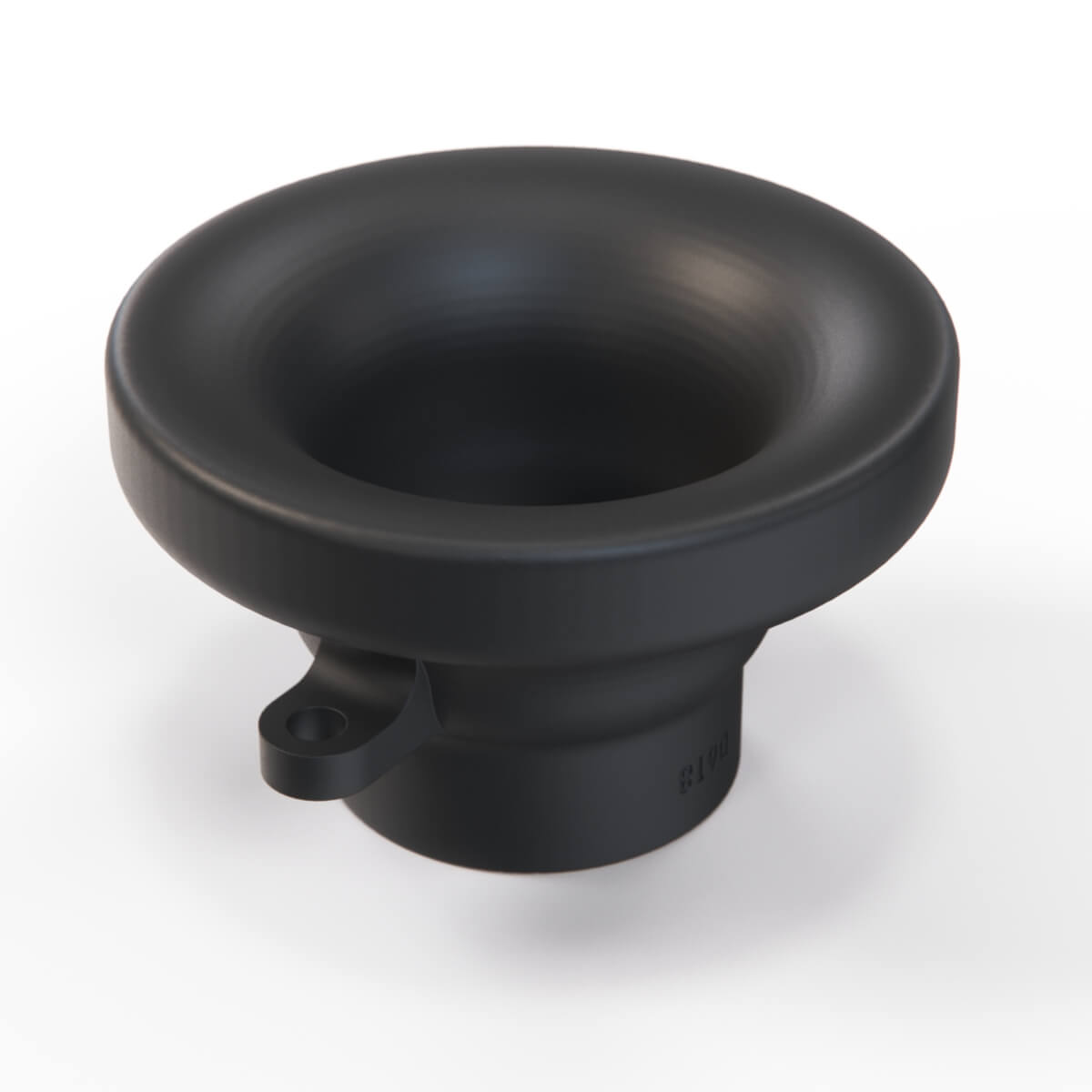 BMW E30 Conduit d'air de phare Intake Velocity Stack Noir 63121385817
