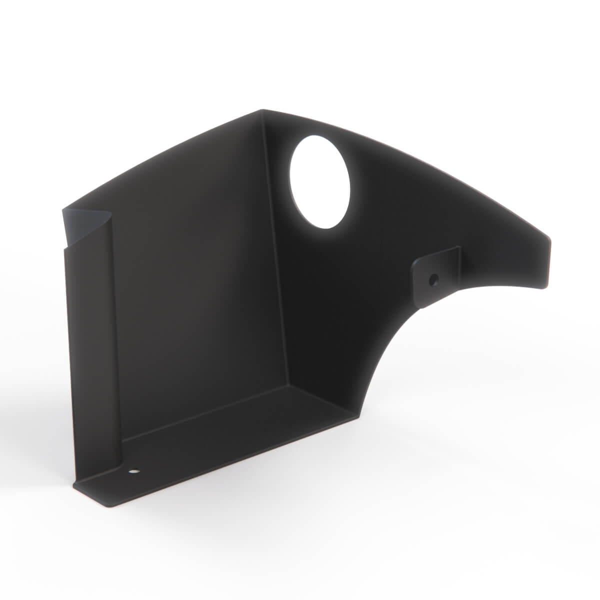 BMW E36 Cold Air Intake Heat Shield For High Flow Filter Black