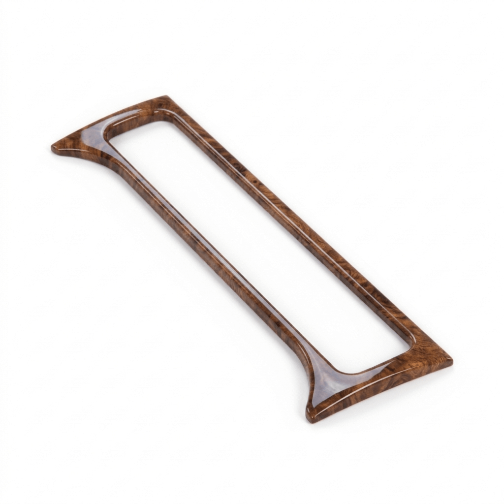 Jaguar XJ6 XJ12 X300 Burr Walnut Wood Veneer Fascia Dash Center Vent ...